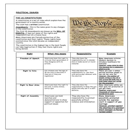 6 us political system | PDF | Civic affairs | Politics