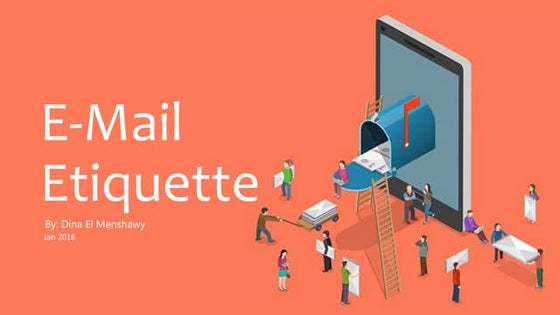 Email Etiquette PPT | PDF