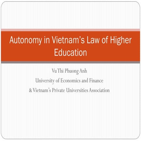 Meaning & Importance of Autonomy of Higher Education.pptx