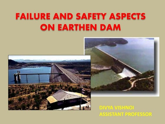 Modes of failure earth dams | PPT
