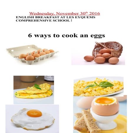 6 ways an cook an eeg | PDF