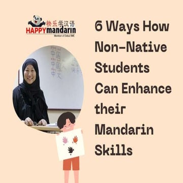 6 Ways How Non-Native How can non-native students improve their Mandarin skills? | PPTX