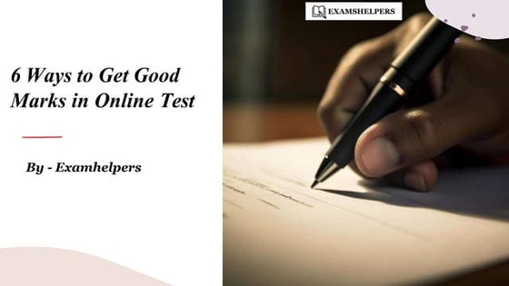 Exams Helpers presentations