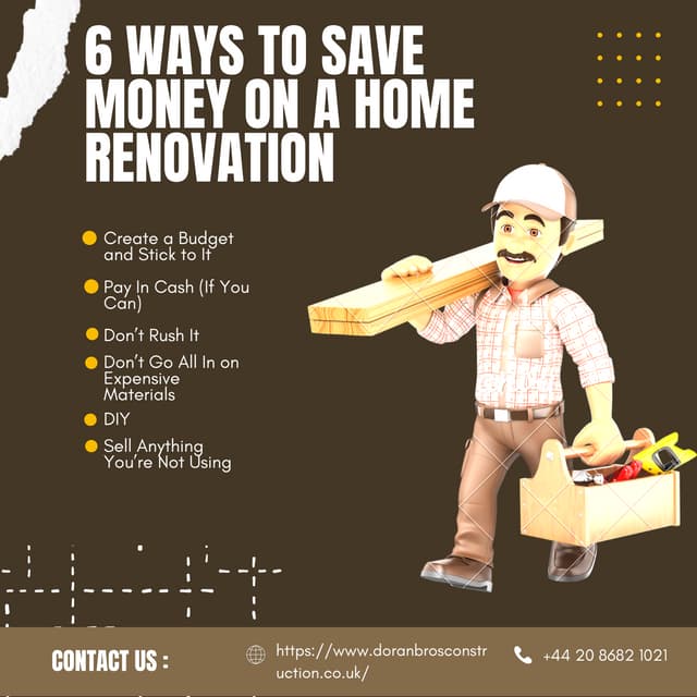 6 Ways to Save Money on a Home Renovation | PDF