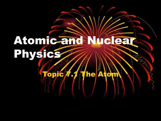 Basics of Nuclear physics | PPTX