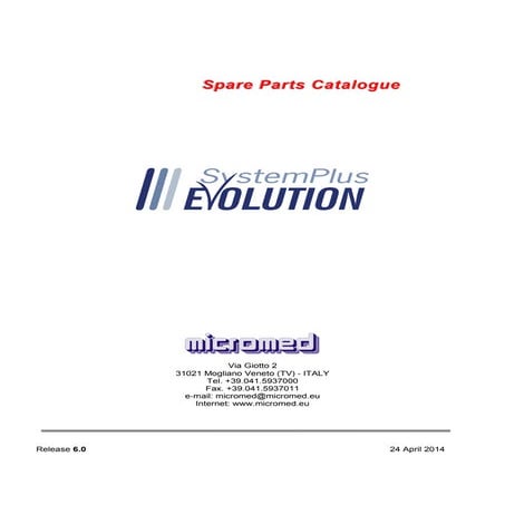 7 1-system plus-evolution_spares_eng_6.0 | PDF | Digital Audio ...