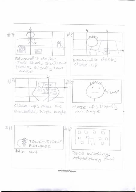 Storyboard - frames 49-53 | PDF