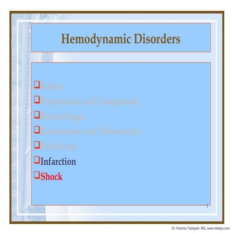 7. infarction; hemodynamic disorders | PPT