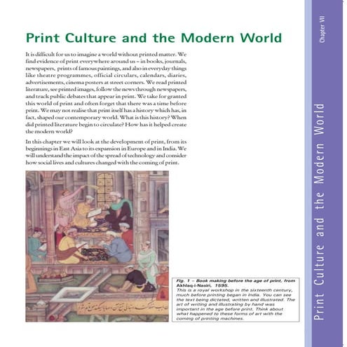 7. Print Culture and the Modern World | PDF