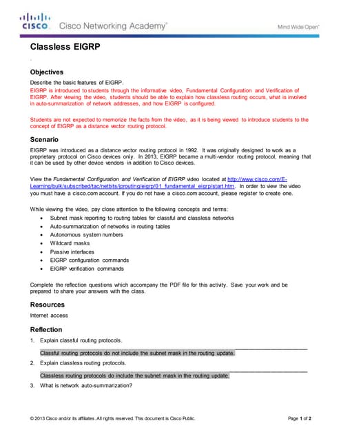 7012 Classless Eigrp Instructions Ig Pdf