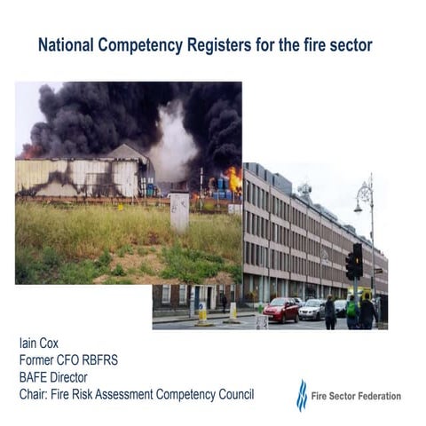 National Competency Registers for the fire sector: Ian Cox | PPTX ...