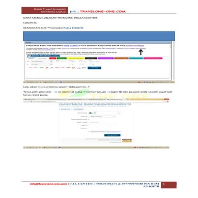 7. transaksi pembayaran lisrtik, pulsa dan ppob | PDF