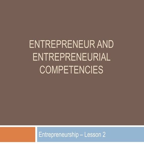 7. entr lesson 2 | PPT