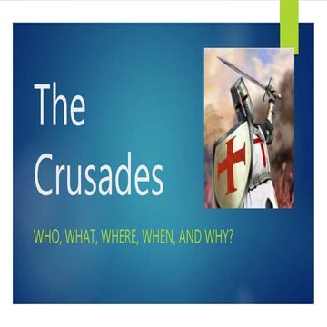 7.9 the crusades powerpoint | PPTX