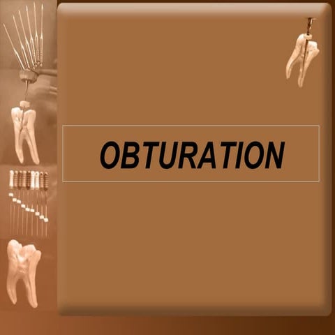 7. obturation | PPT