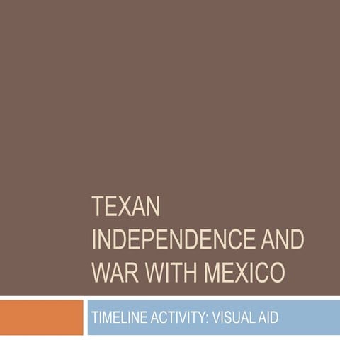Texan Independence | PPT