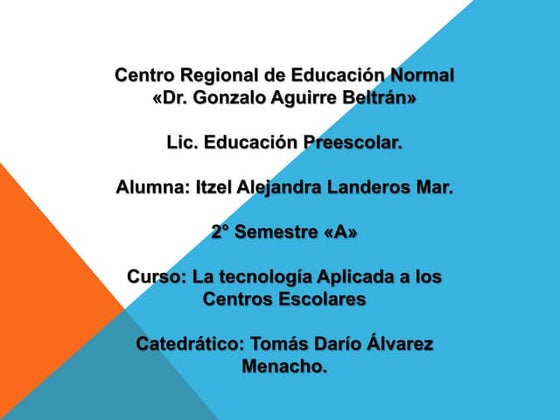 Itzel Alejandra Landeros Mar presentations