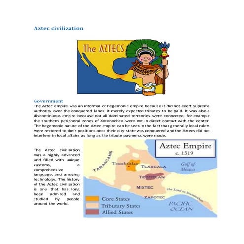 7. aztec civilization | PDF