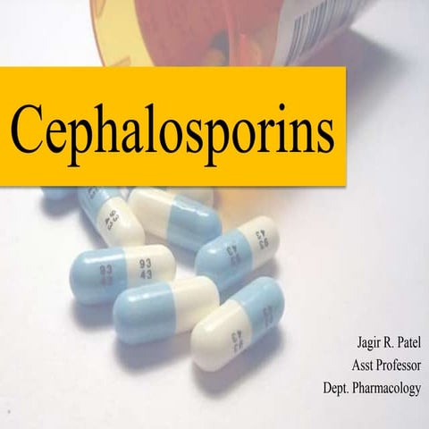 Cephalosporins Pptx