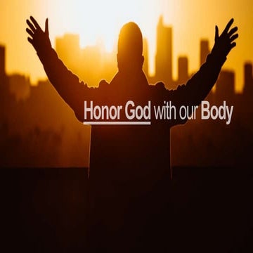 26OCT2024 - Health Talk: Adventist Health Message by Dr Dicky Ng | PPT