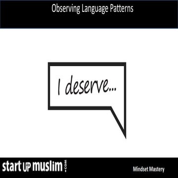 7. observing your language patterns | PPTX