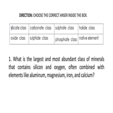 7-2-25 QUIZ CHEMICAL PROPERTIES OF MINERALS.pptx