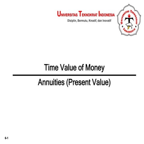 7. present value annuity | PPTX
