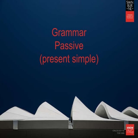 Passive grammar | PPT