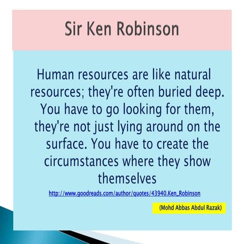 Sir Ken Robinson | PDF