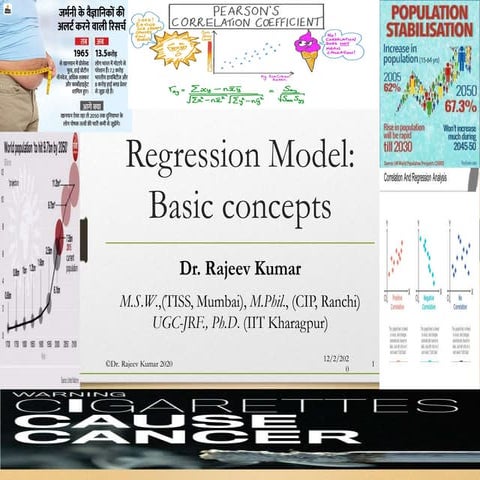 7.revised regression model basics | PPTX