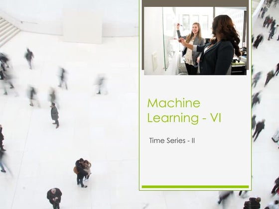 Machine Learning - Time Series | PDF