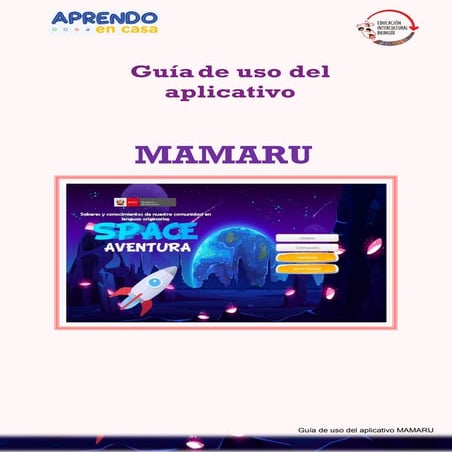 7. guía de la app mamaru | PDF