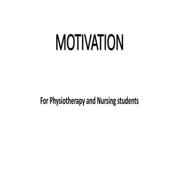 MOTIVATION- Psychology.pptx
