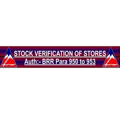 7.STOCK VERIFICATION OF STORES.pptx