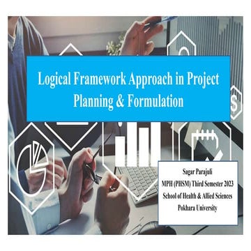 Logical Framework Approach In Project Planningpptx Computer Software And Applications Computing