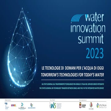 WATER INNOVATION SUMMIT 2023 | Salinetti | PPT