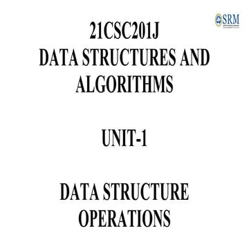 Data Structure And Algorithms Operations Pdf Search Internet