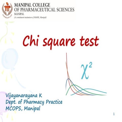 7. Chi square test.pdf pharmaceutical biostatistics | PDF