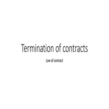 Corporate and Business Law Termination of contracts.pdf