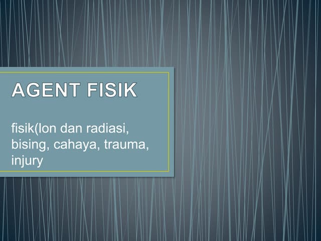 kebisingan di tempat kerja | PPTX