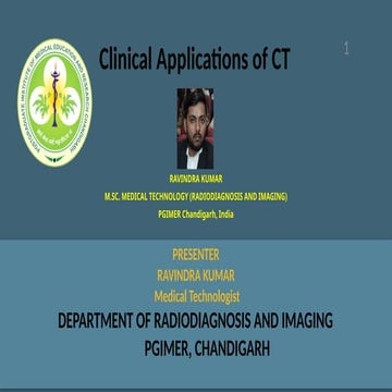 7.CLINICAL APPLICATION OF MDCT.pptx by ravindra kumar.pptx