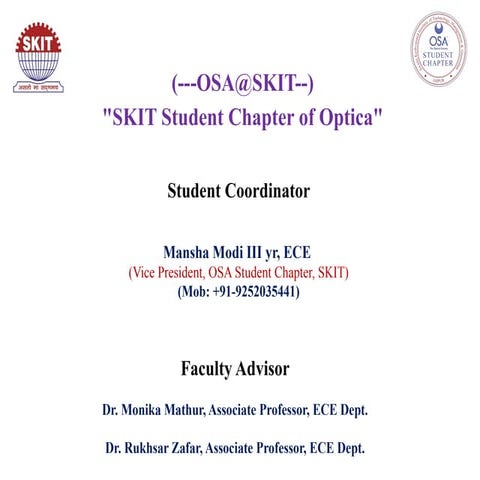 SPIE Overview for Students | PPT
