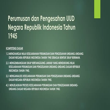1. ppt perumusan dan pengesahan uud nri tahun 1945 | PPTX