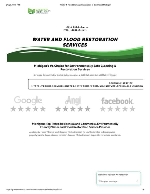 How do you recover from water damage?... | PDF