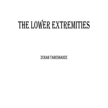 7. The lower extremities.pdf anatomy pdf | PDF