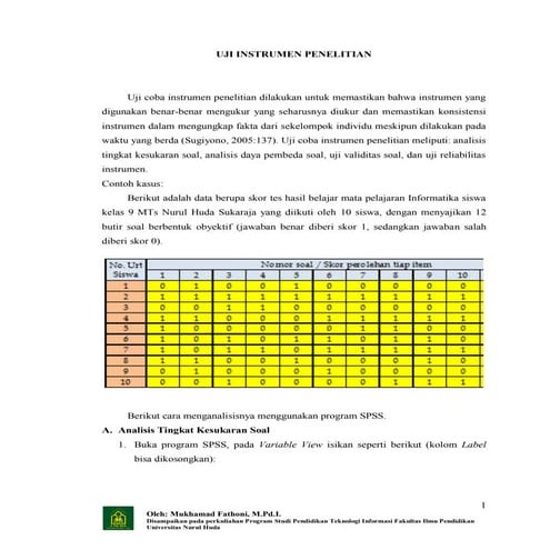 Teknik Uji Instrumen pengumpulan data_SPSS.pdf