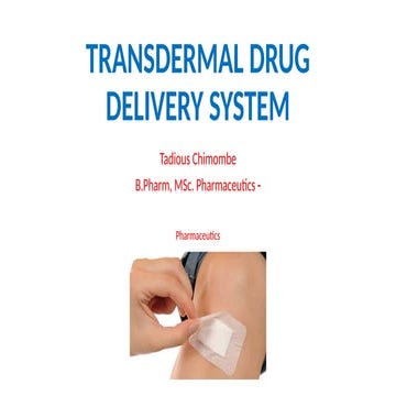 7.Transdermal Drug Delivery Systems.pptx