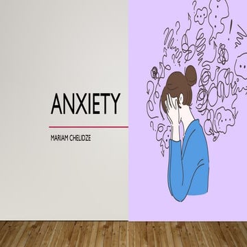 Anxiety | PPTX