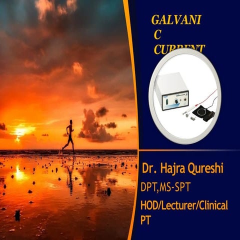 Galvanic body treatment powerpoint | PPTX