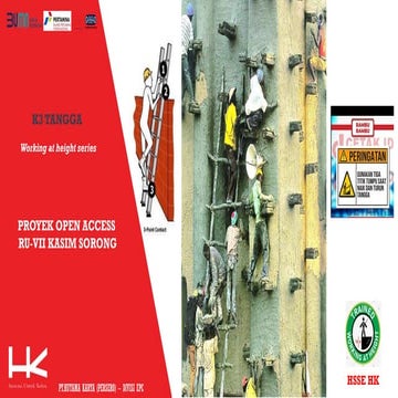 7. Training K3 Tangga HK Project Open Acess sorong | PPTX